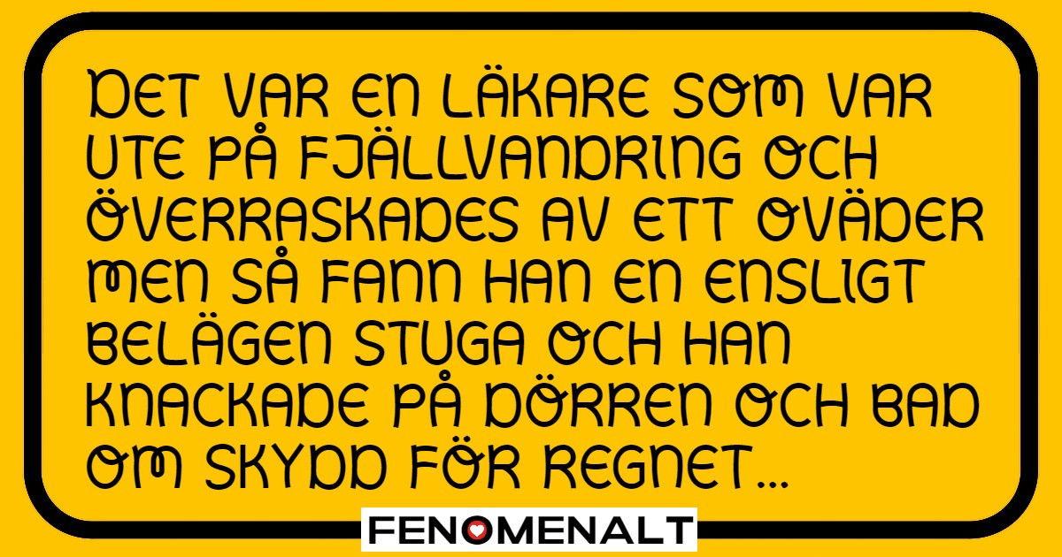 Läkaren skulle lära en äldre man hur man gjorde vissa saker på rätt ...